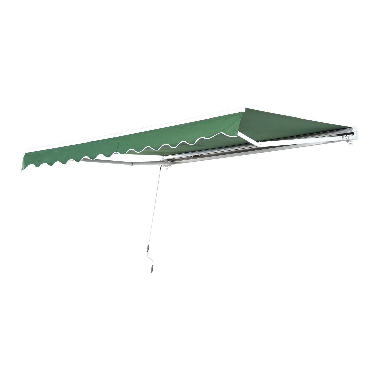 Toldo Alumínio em Rolo com Manivela 4x2.50mt - 4 cores