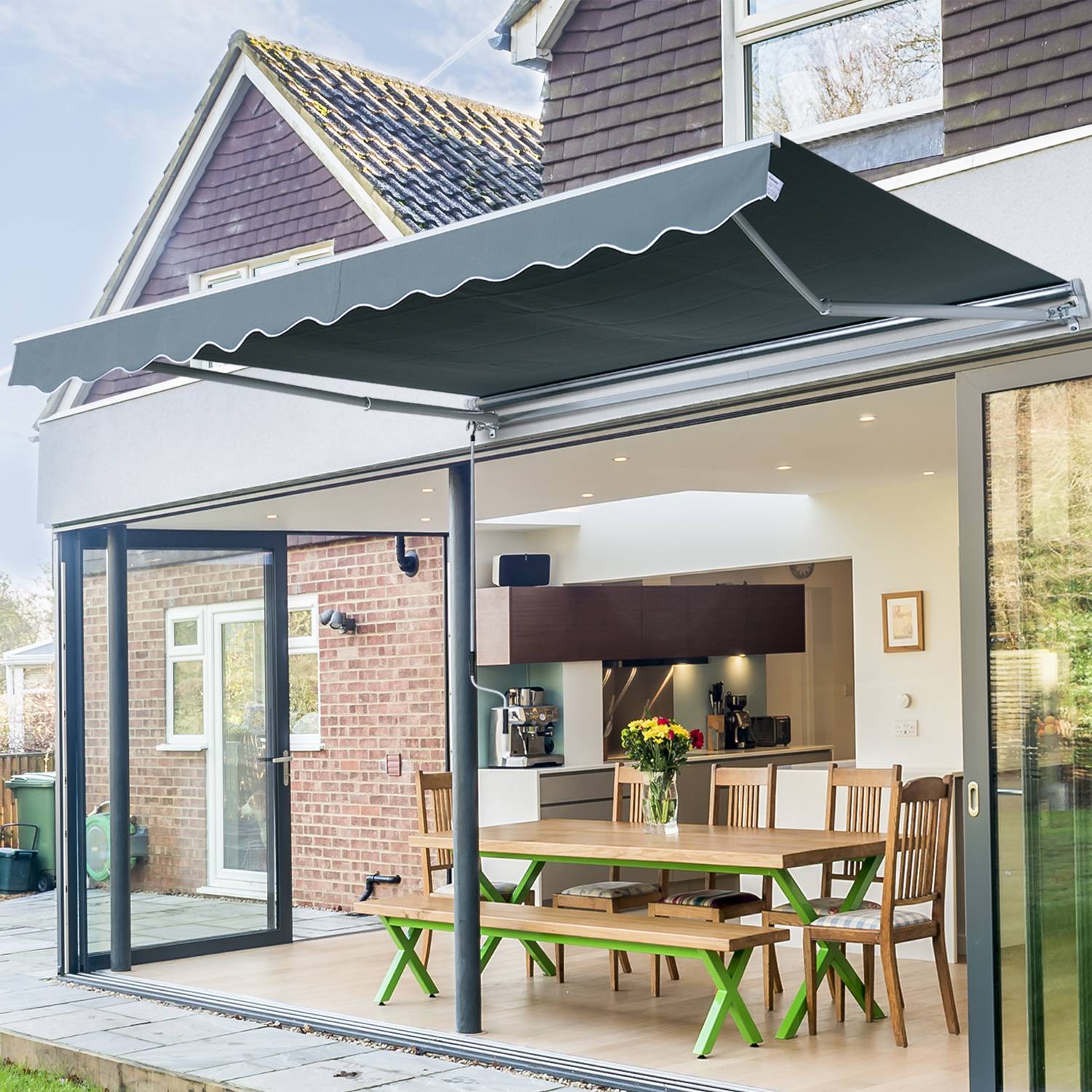 Toldo Alumínio para Sombra em Rolo 2.95 metros – 3 cores