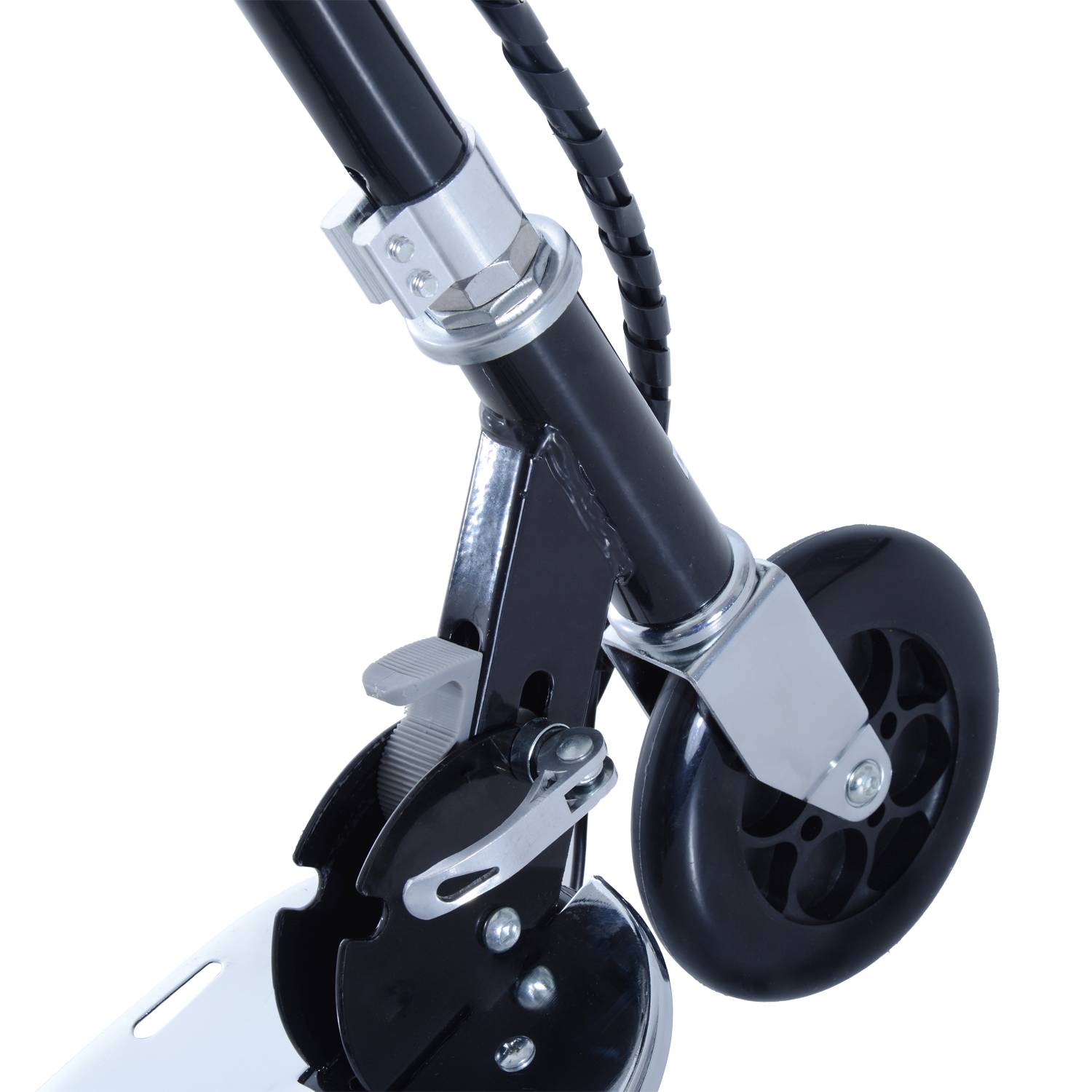 trotinete dobrável trotinete elétrico com guidão e assento ajustável ...